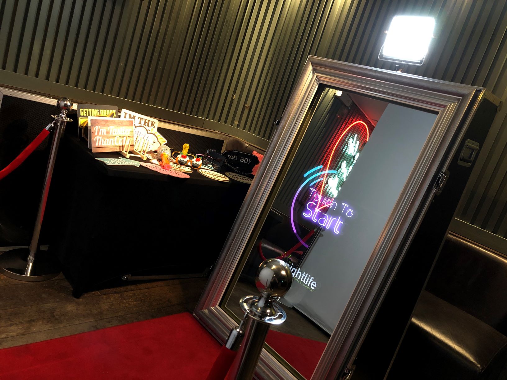 Magic Selfie Mirror - Photobooth Hire - Nightlife Entertainment